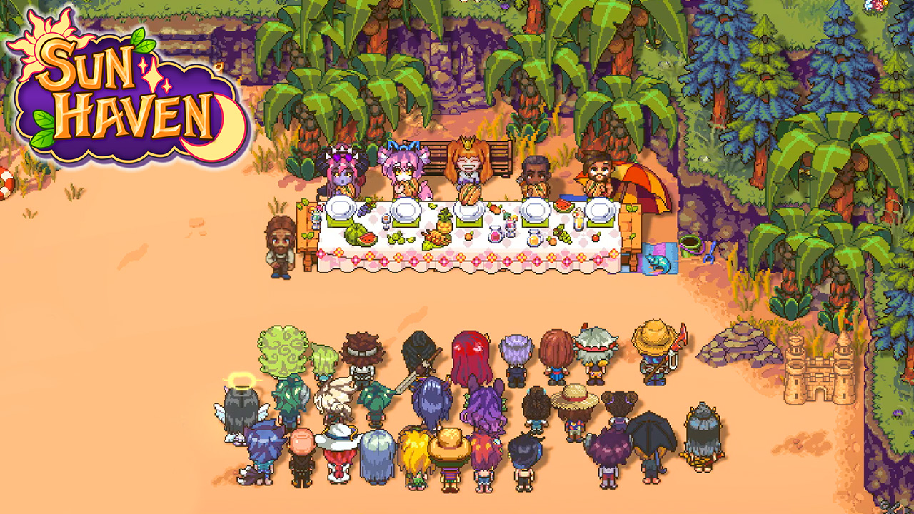 ЛЕТНЕЕ БАРБЕКЮ! Sun Haven, стрим 18 (13.02.2024)