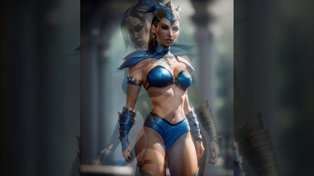 Mortal kombat  Kitana.