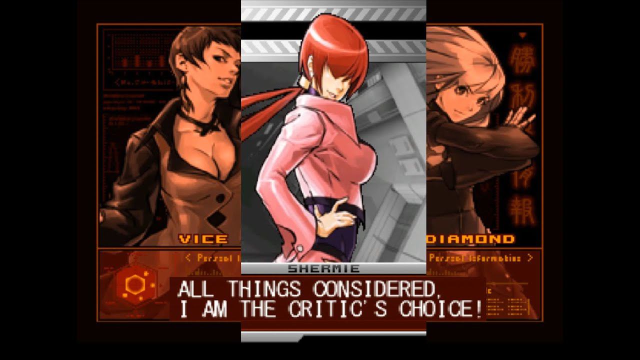 The King of Fighters 2002: Unlimited Match (PS) Shermie, Vice & Kula Arcade