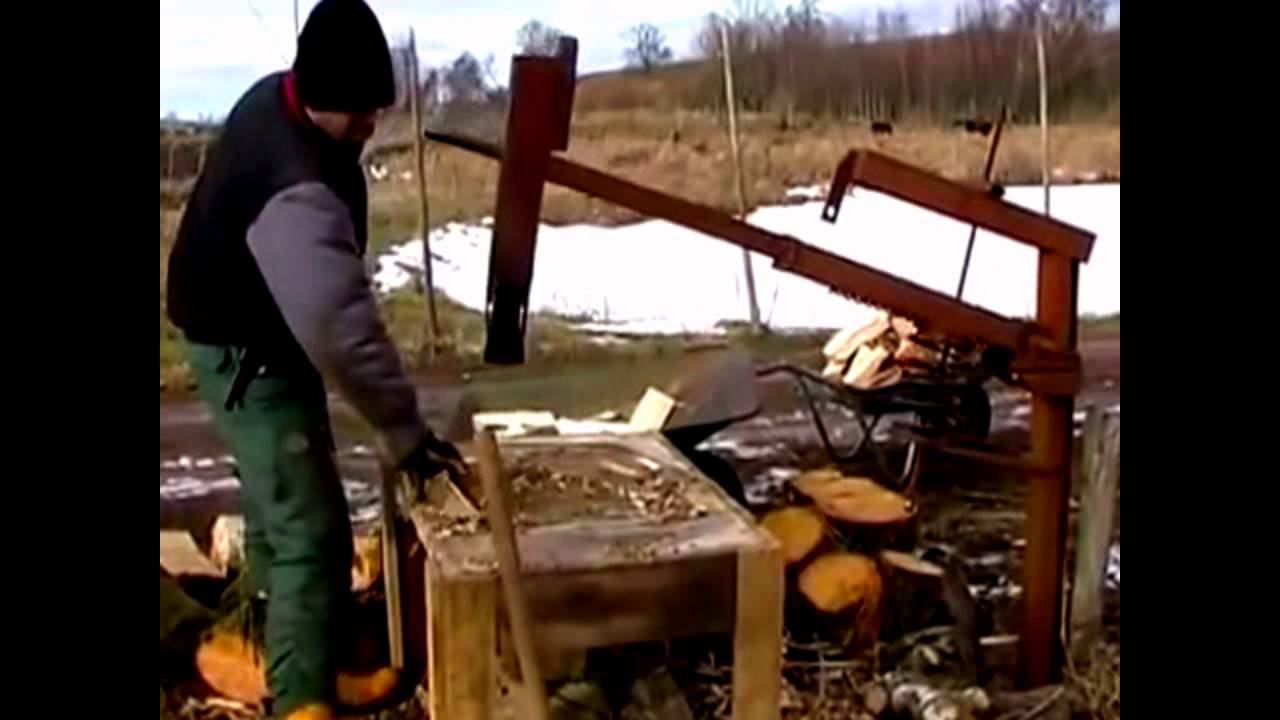 Дровокол механический пружинный РФ-MO NEW