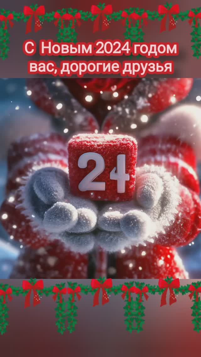 С Новым 2024 годом,друзья