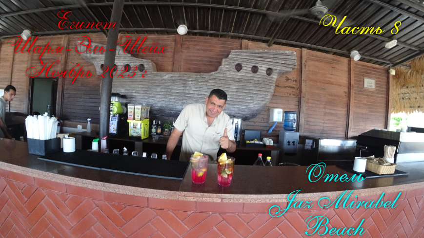 Египет.Шарм-Эль-Шейх.Ноябрь 2023 г.Отель Jaz Mirabel Beach 5*
Часть 8.