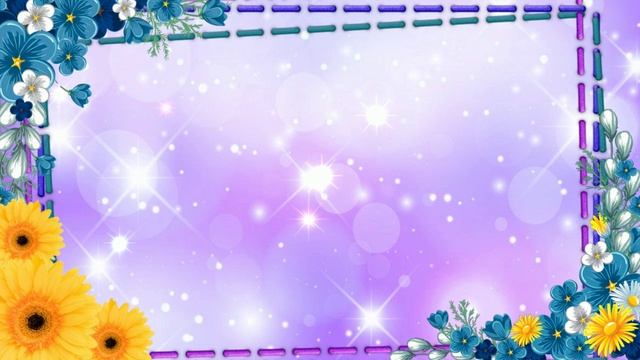 Футаж цветов