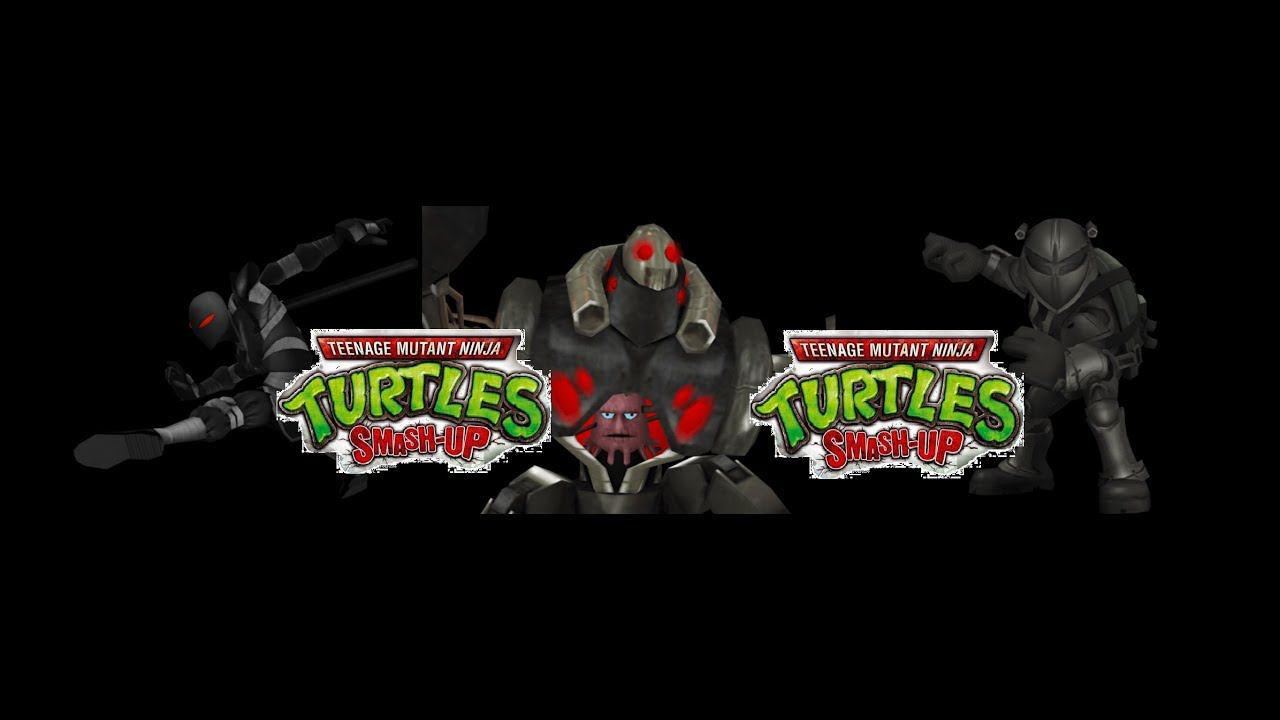 Teenage Mutant Ninja Turtles: Smash-Up (PS2) Foot Ninja, Utrominator & Nightwatcher Gameplay