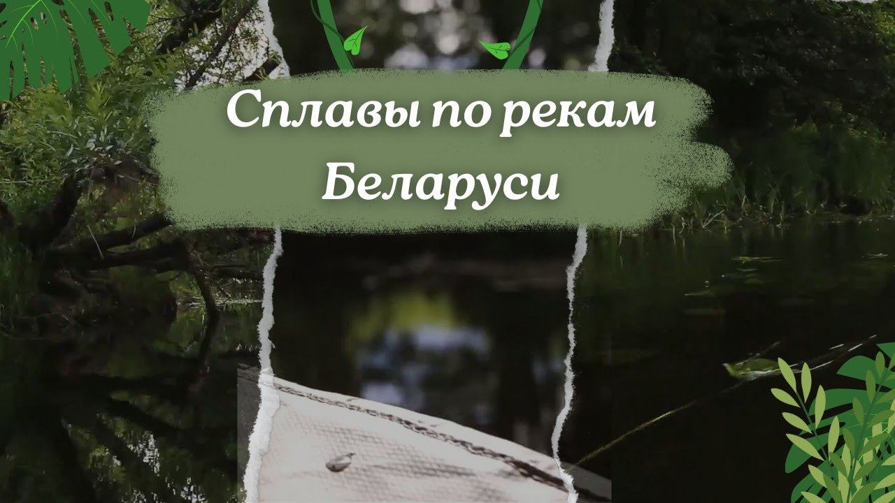 История похода сплава на байдарках по реке Свина Витебской области Беларусь