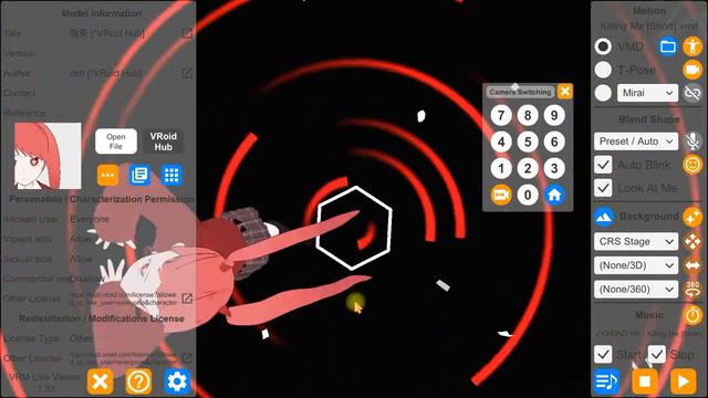 VRM Live Viewer #4_ Настройки камеры🎥 и прочие мелочи 💃