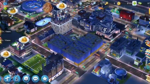 Sim City. Buildit #33. Улучшение дорог и разгрузка склада.mp4