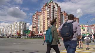 Видеоролик. Зарисовка. Сургут. Университетская улица