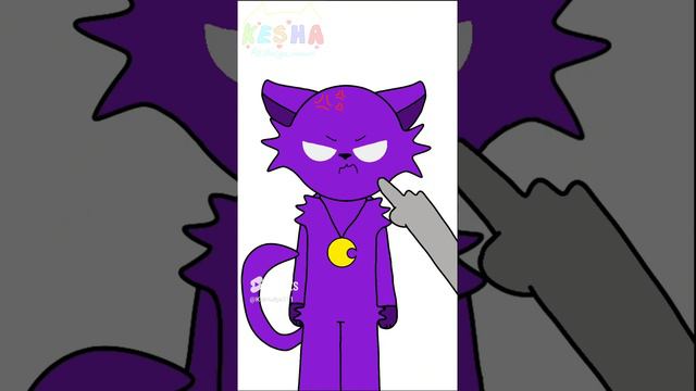 Nya 😾💢💥_улыбашки_#flipaclip #animation #youtube #capcut #smilingcritters