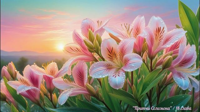 "Притчи Соломона" / 18 ГЛАВА