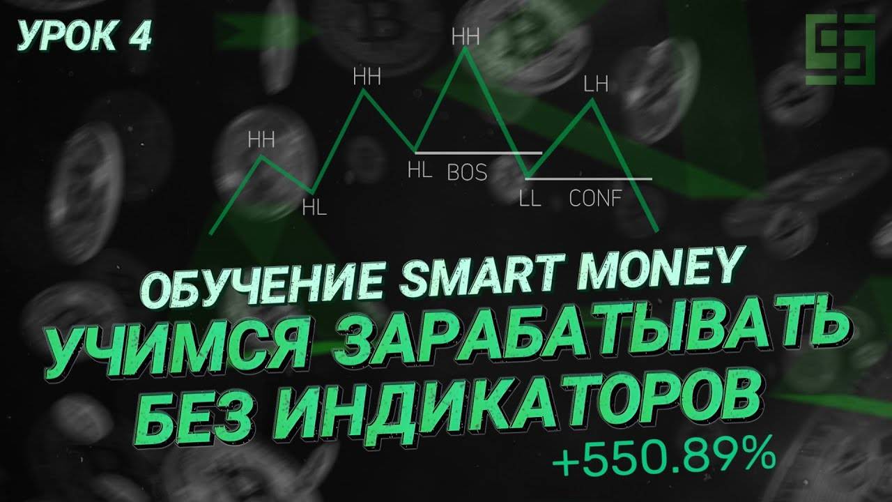Обучение смарт мани (Smart Money)  - УРОК 4 (Price Action и структура тренда)