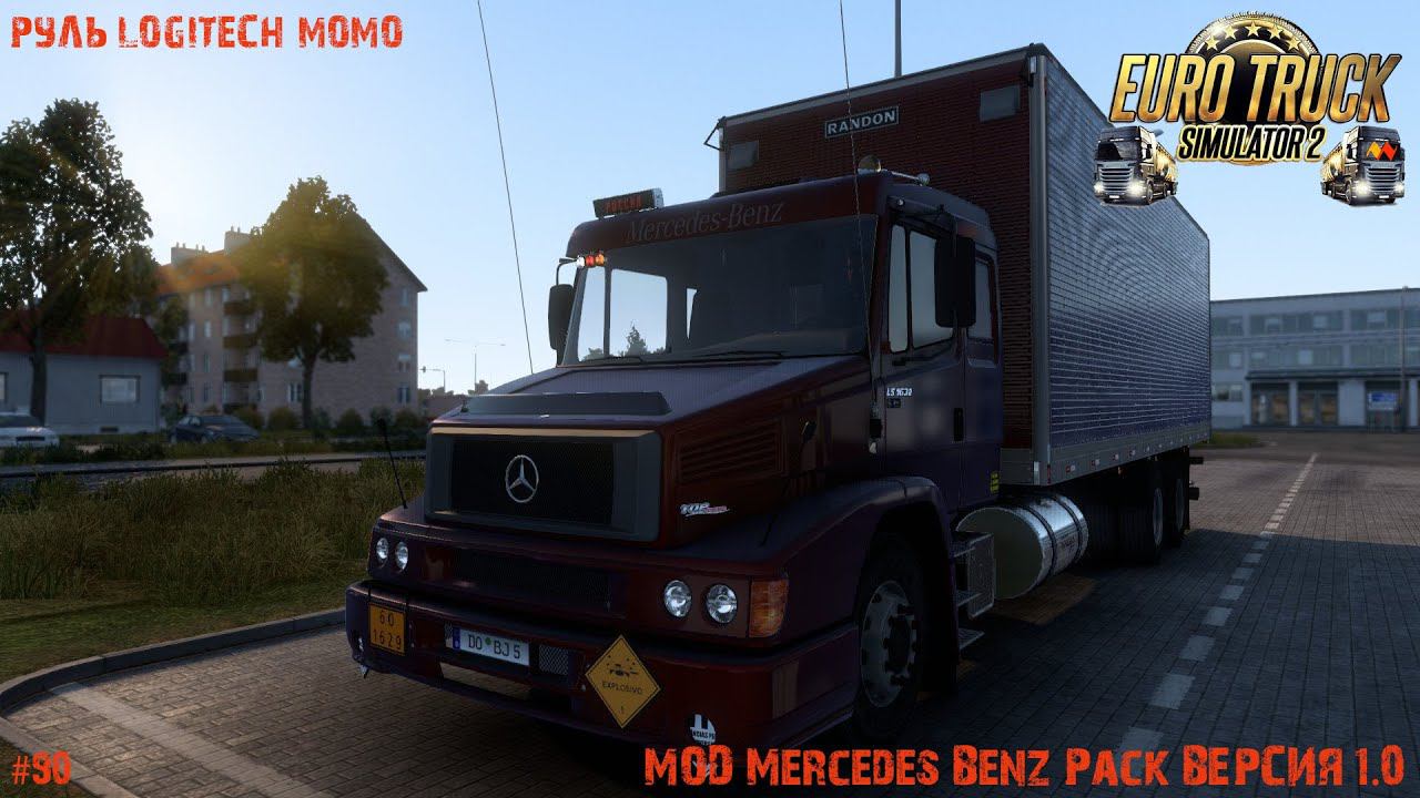 Euro Truck Simulator 2 - Мод Mercedes Benz Pack версия 1.0 - #90