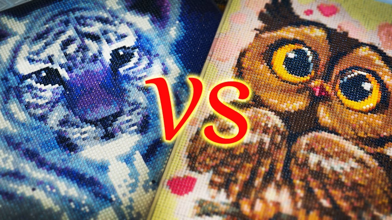 Моё Зверьё 2 в 1! Таймлапс алмазная вышивка из Wildberries