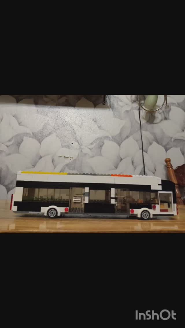 LEGO Комфорт: Перронный Автобус для Путешественников