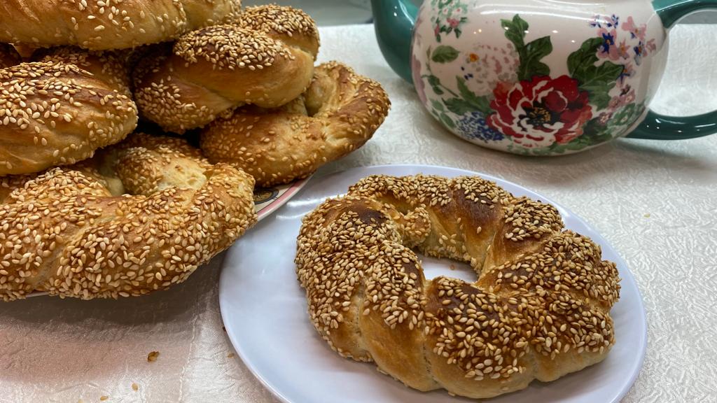 Турецкие бублики с кунжутом - "Симит". Какие же они ароматные и вкусные!