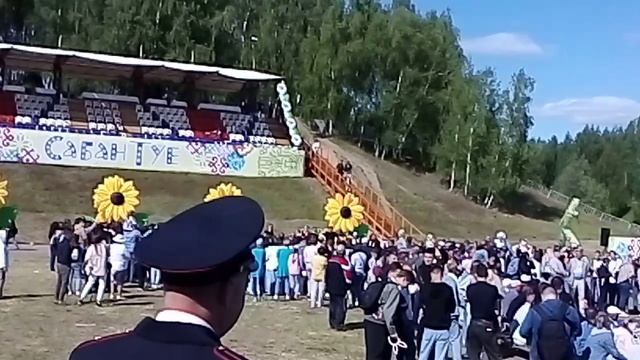 На Праздником Сабантуй В Зеленодольске 2023 Специальный гость Ильсия Бадретдинова