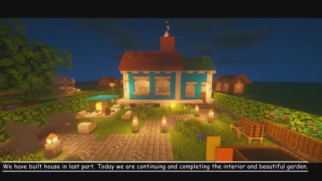 Майнкрафт (Minecraft) - Как построить современный дом и интерьер, часть 2