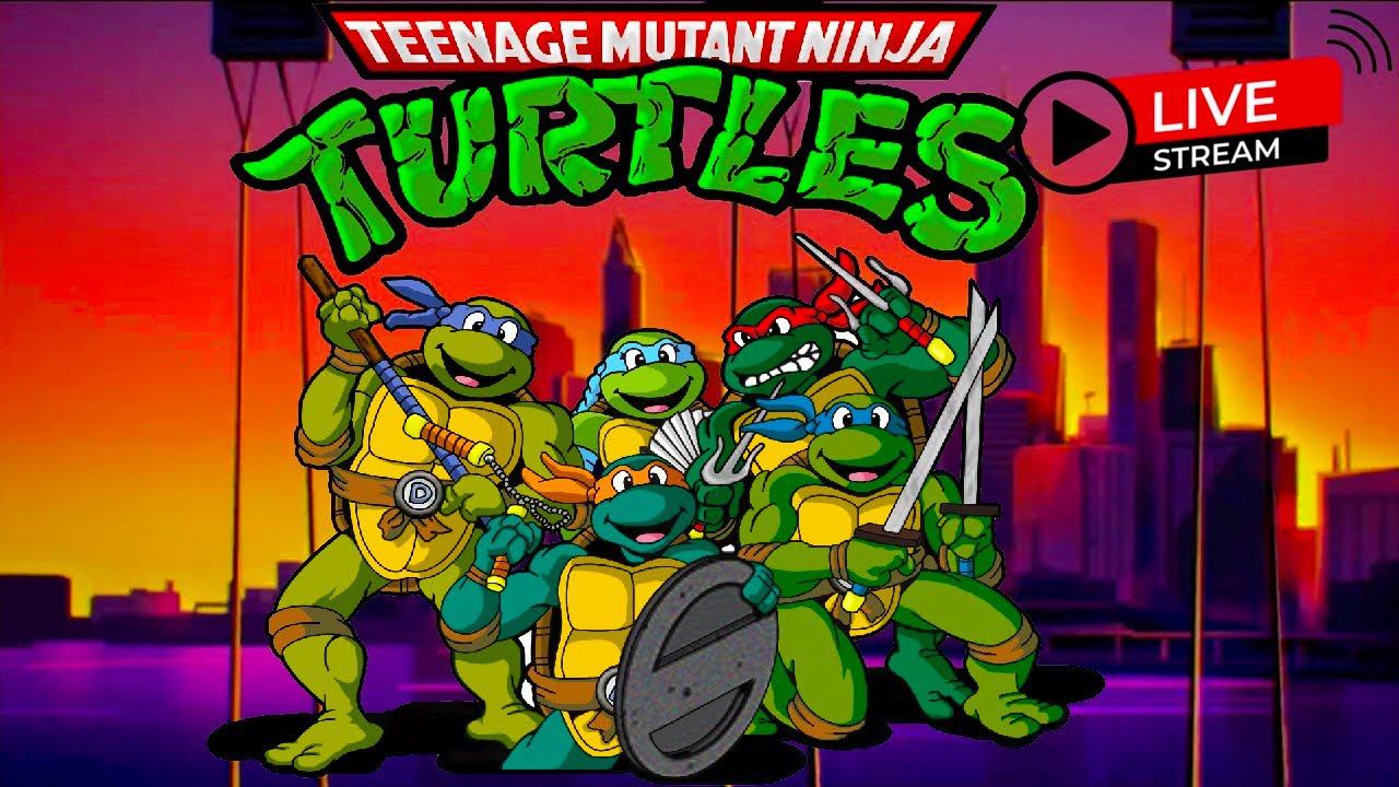 ЧЕРЕПАШКИ НИНДЗЯ (Shredder's Revenge) ПРОХОЖДЕНИЕ НА ГЕЙМПАДЕ!!!!