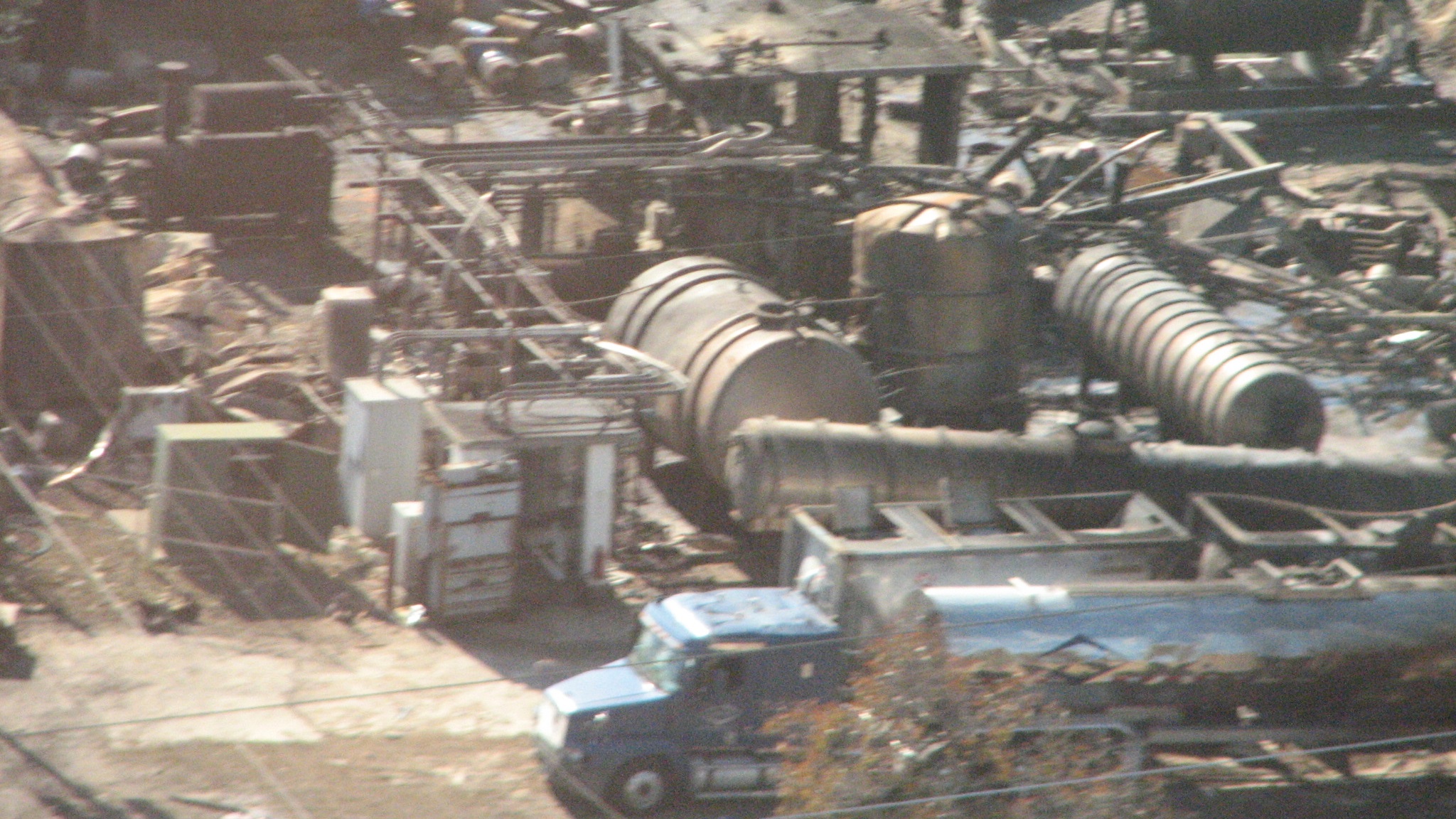 Сбой в системе охлаждения привёл к взрыву химического реактора