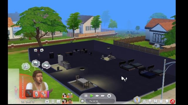 игра  симс 4 серия 04 ( без  голоса)