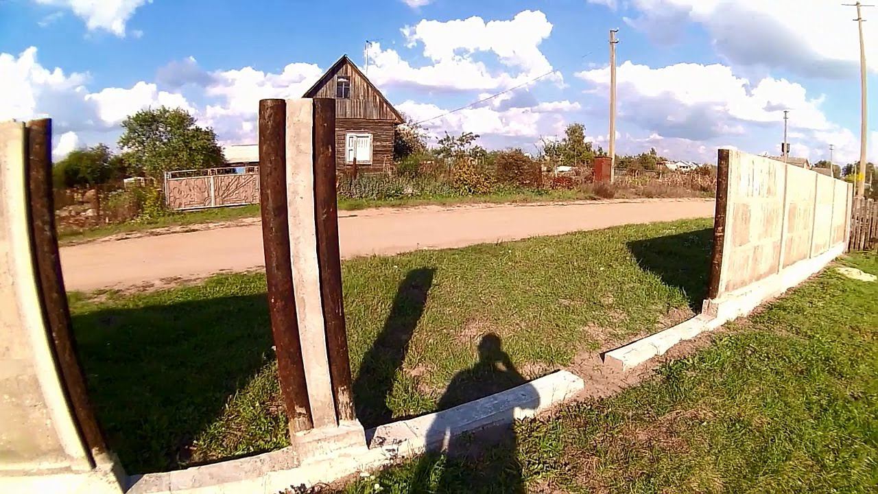 Делаем въездные ворота на участок, своими руками ч.1