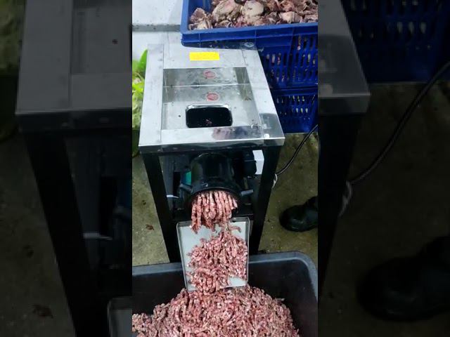 Промышленная мясорубка модель 42 черная костедробилка измельчитель шредер