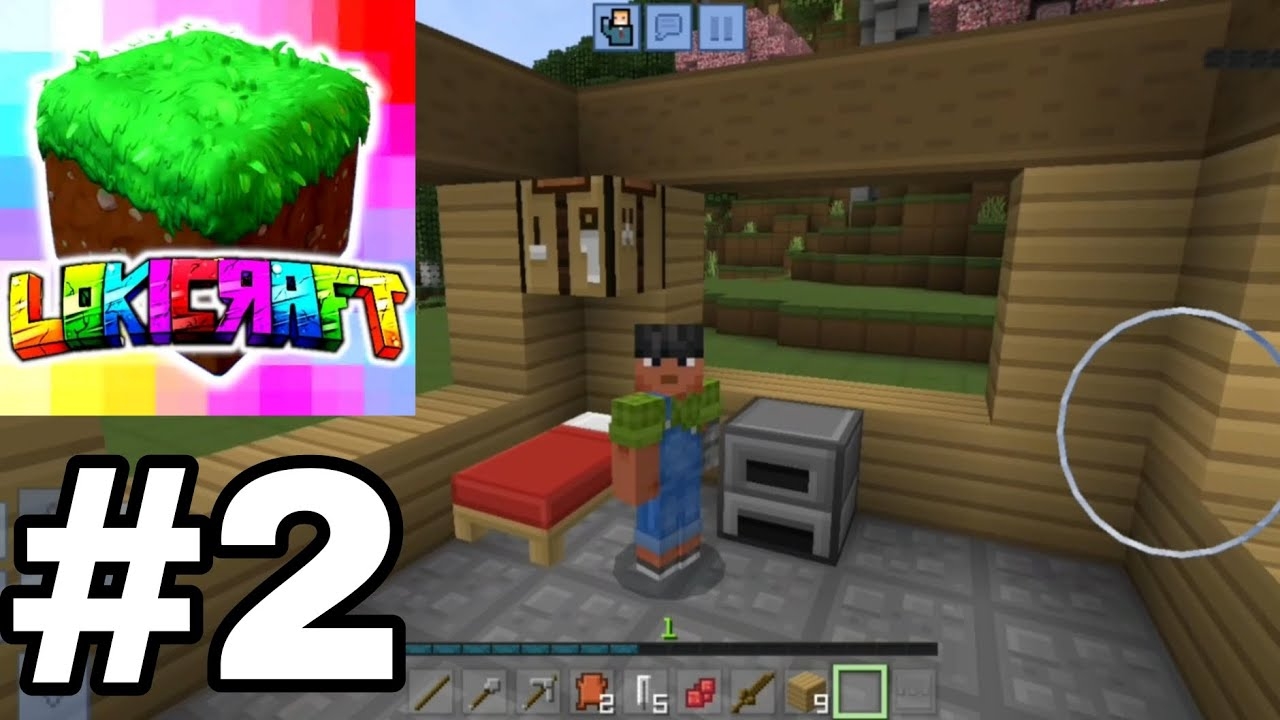 Строю ХАТУ в LOKICRAFT!!! (2 серия)