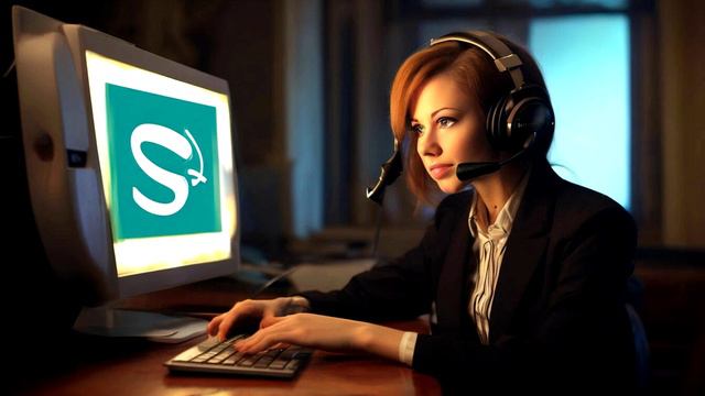 Мошенница просит установить скайп для работы