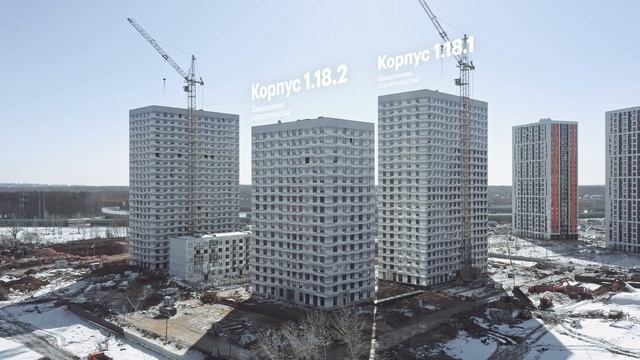 Одинцово-1 | Ход строительства. Март | ПИК