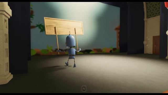 Robot. render in unreal engine 4.