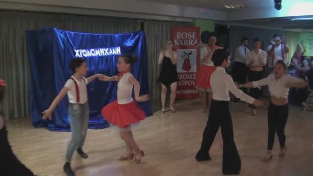 Хореографическая постановка "Машина времени" танцевальной школы "Rose Karra"  в Афинах