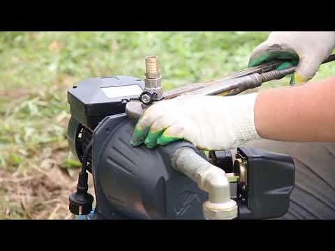 Монтаж насосной станции UNIPUMP серии AUTO JET