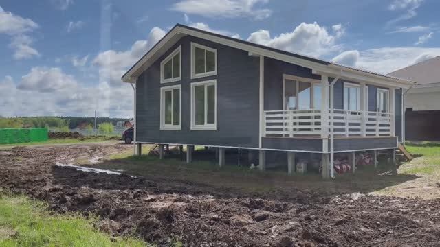 Обзор дома по проекту HASTEN-121