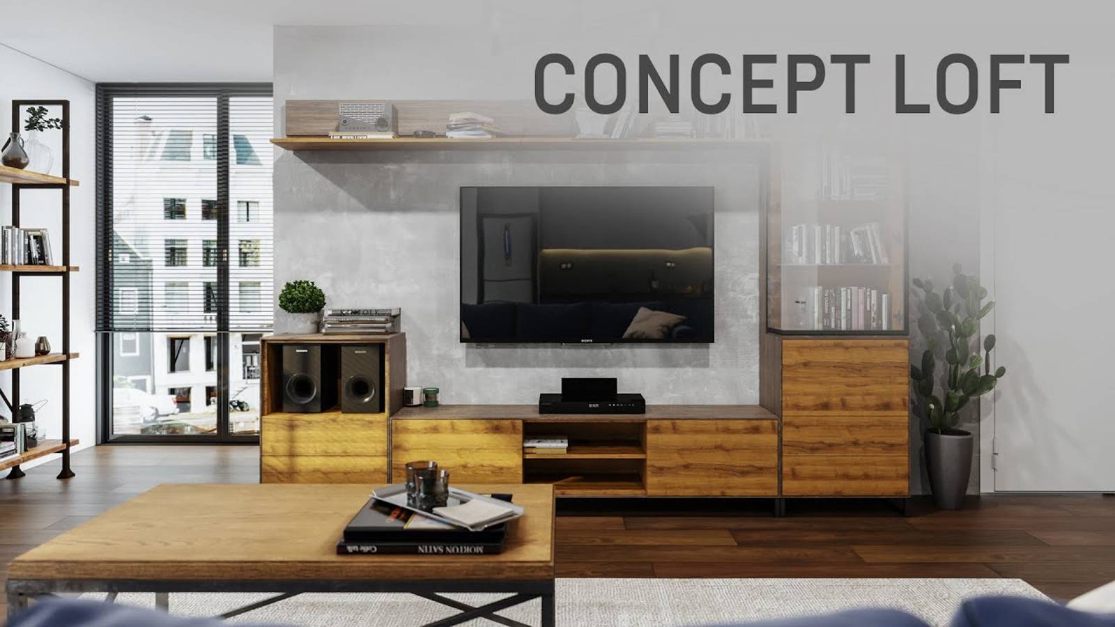 Гостиная Concept Loft by Mobel&Zeit