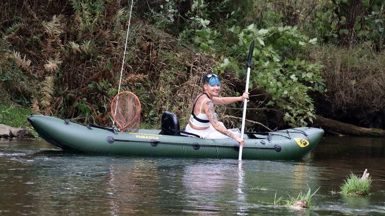 ЧУДО-ЛОДКА для РЫБАЛКИ ФИШКАЯК. Обкатка обновок. Сравнение Фишкаяк и EVO