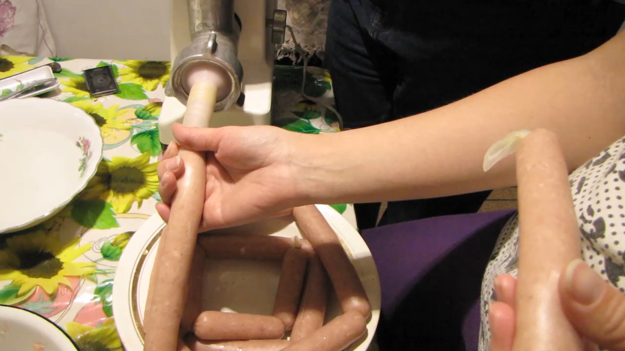 Сардельки свиные - рецепт, ГОСТ СССР