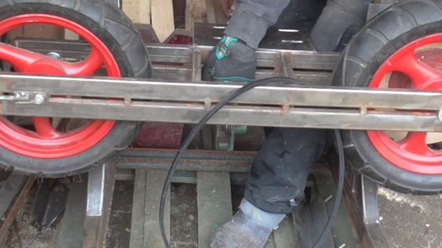 Как сделать ленточную пилораму своими руками ч.3.