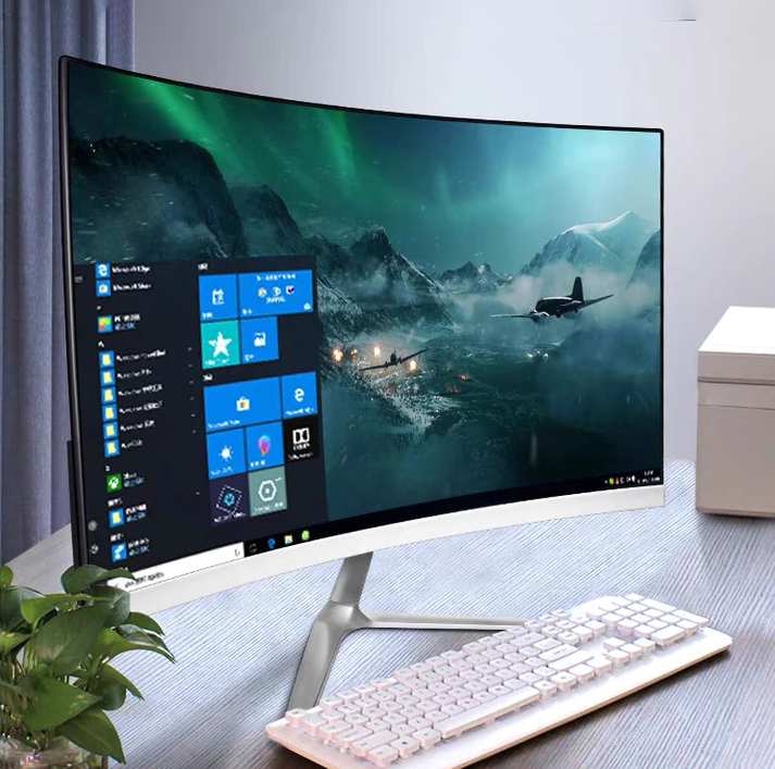 Игровой монитор, AOTESIER Q24, 24 дюйма, Широкий изогнутый. ?