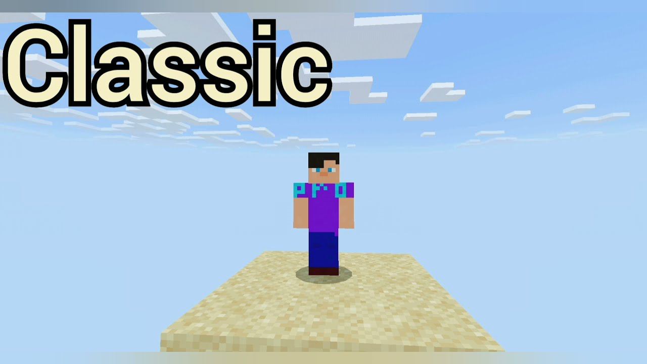 Sky block, но я могу пользоваться вещами только из Classic