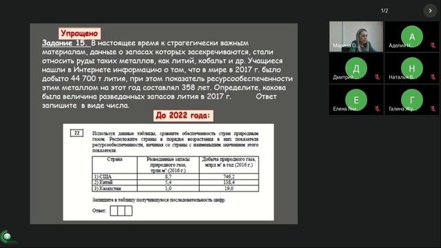 Открытая студия готовимся к ЕГЭ по географии