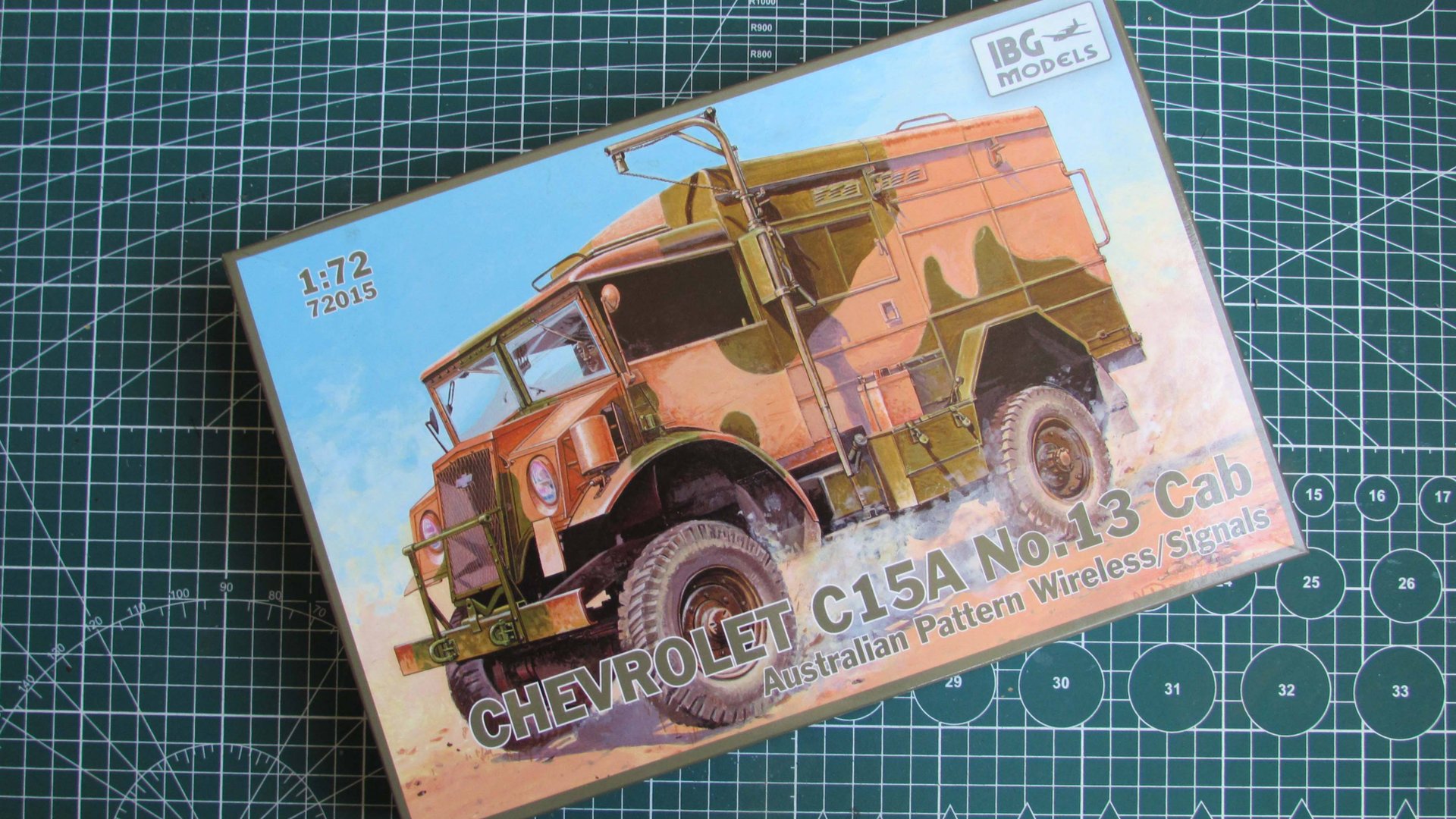 Армейский грузовик CMP Chevrolet С15А №13 Cab. (1/72)