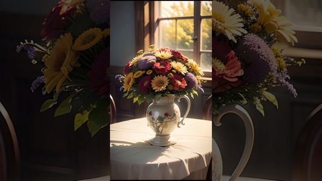 Шикарный букет от Нейросети - A-003