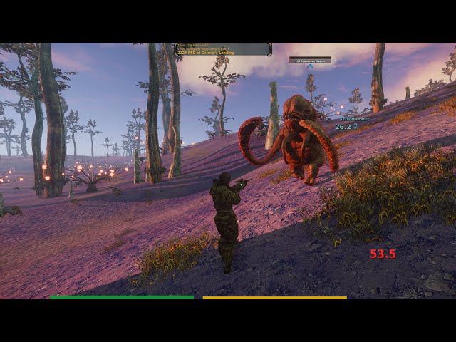 Entropia Universe. Дейлик на Repesilex  и Scaboreas