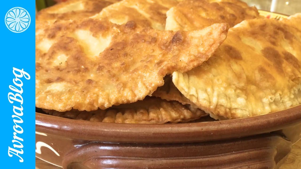 Тесто для чебуреков на холодной воде. Очень простой рецепт. / Chebureks dough on cold water.