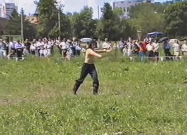 19970612 VHSrip 1КРистфех 1-я соло-композиция (двуручный меч)