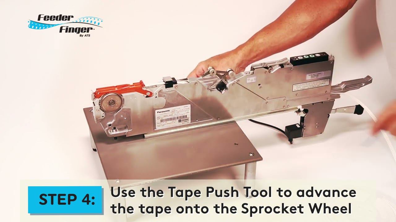 PANASONIC CM FULL REEL TAPE LOADING VIDEO