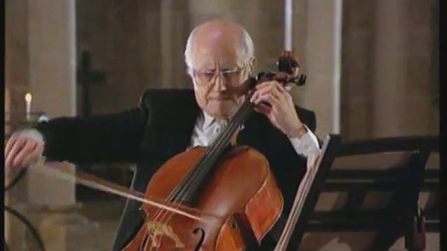 Мстислав Ростропович 
Bach Cello Suite No 3 in C major BWV 1009