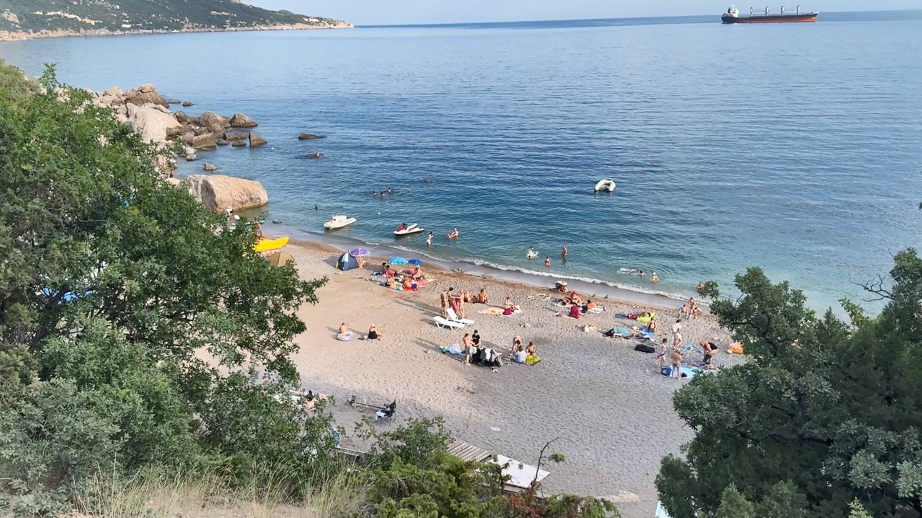 ЧТО СЕЙЧАС НА ЛЮБИМОМ ПЛЯЖЕ? БАТИЛИМАН пляж,,ТАВРИДА,, Кемпинговый городок. Восстановили лестницу.