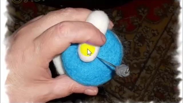 Снегурочка из шерсти.mp4