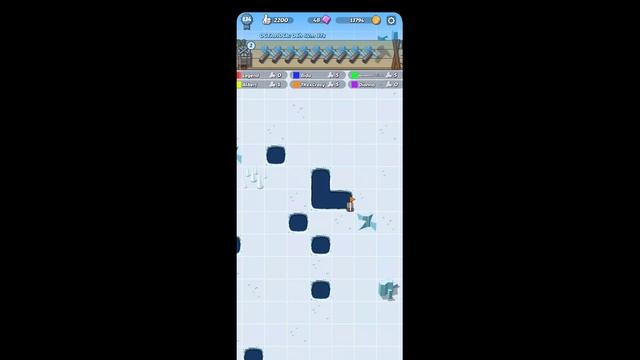 Crazy Dino Park - гонка исследователей - снежный человек